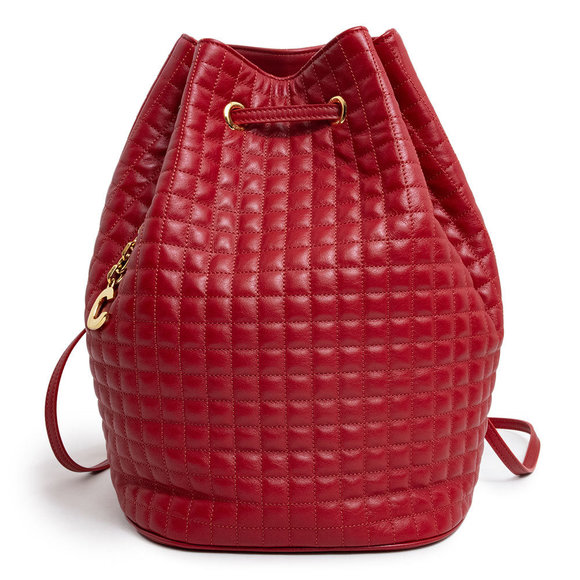 Celine | Bags | Celine Small Backpack Rucksack Daypack Drawstring ...